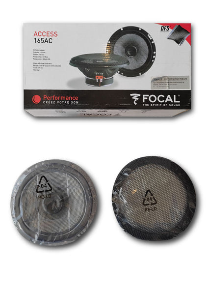 Focal 6.5" 60W RMS 165 AC - 2-Way Access Series Coaxial Speakers – Trims