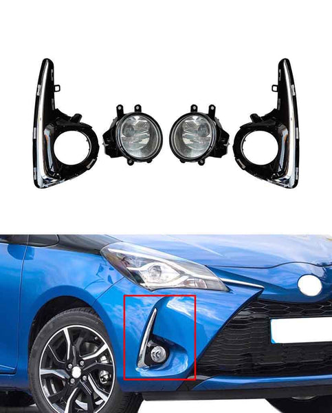 Toyota Vitz 2017-2020 Fog Lamps – Trims