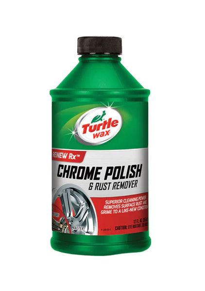 Turtle Wax Chrome Polish & Rust Remover 355ml – Trims