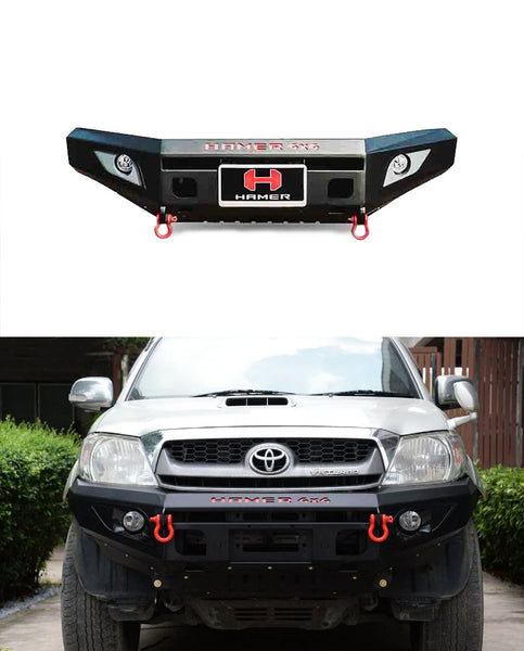 Toyota Hilux Vigo Model 2005-2011 Hamer Front Bumper without loop – Trims